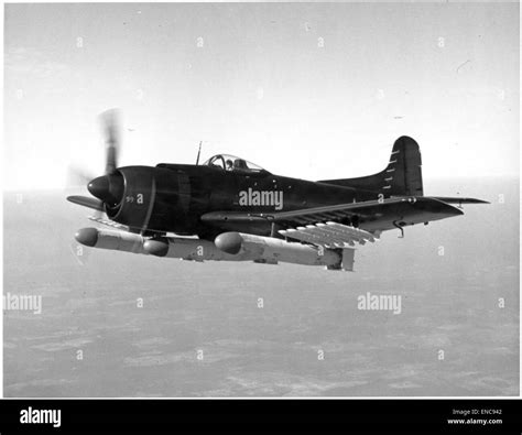 A Us Navy Photograph Of The Am 1 Martin Mauler Aircraft A Carrier