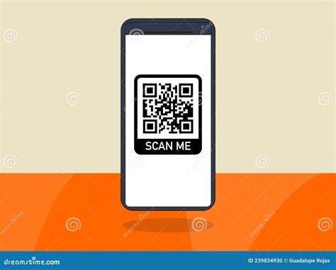 Qr Code In Vector Version A Qr Code Quick Response Code Is The Evolution Of The Barcode Stock