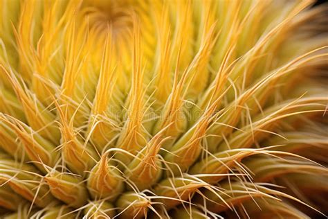 Macro Shot Of Cactus Spines Stock Illustration Illustration Of Thorn