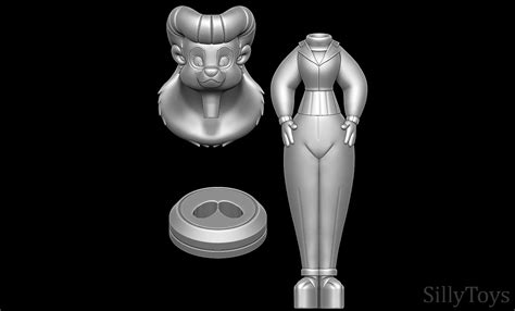 ♀️ Rebecca Cunningham Talespin・ 3d File For ・cults