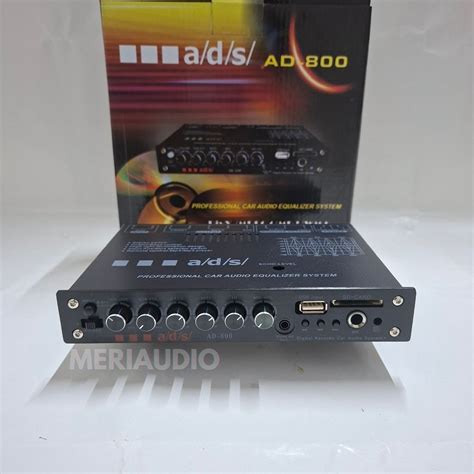 Jual Pream Parametrik Ads Profesional Car Audio Equalizer System Pream Ads Divx Mpeg4 Mp3 Wma