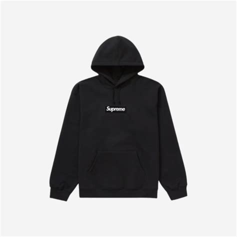 슈프림 박스로고 크루넥 블랙 22fw Supreme Kream