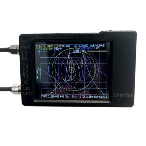 Litevna 4inch Touch Screen Vector Network Analyzer Hf Uhf Antenna Analyzer Update Of Nanovna
