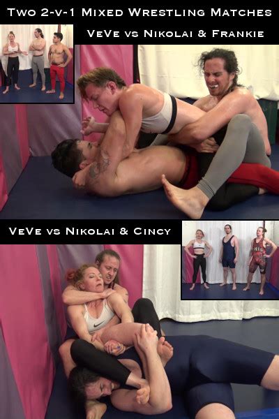 Doom Maidens Wrestling Folded And Spread Matchbook Pin Venus Flytrap