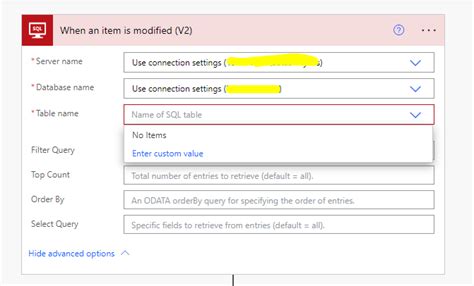 Sql Trigger When Item Is Modified Is Not Working Power Platform Community