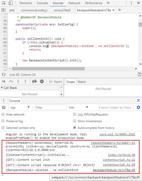 Angular Requestheaders Calendarcontentscript Sxt And Other