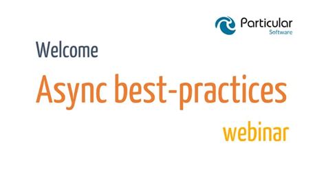 Asyncawait Best Practices Ppt
