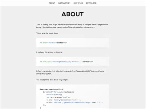 Smooth Scroll Plugin Download Now Plugins Scroll Download