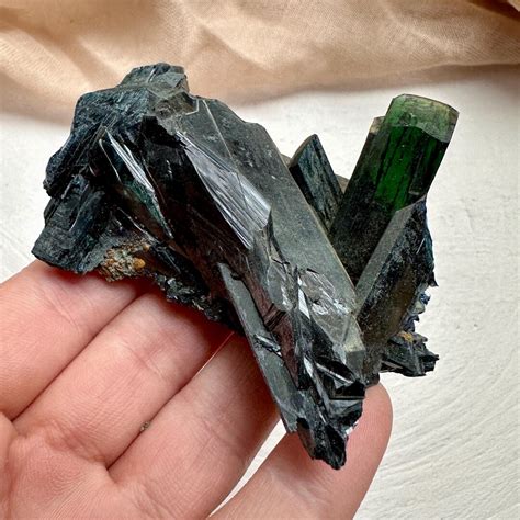 Large Vivianite Raw Crystal 92g Vivianite Cluster Rare Find Raw