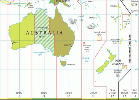 New Zealand Time Zone Map Top Things To Do On New Zealands North