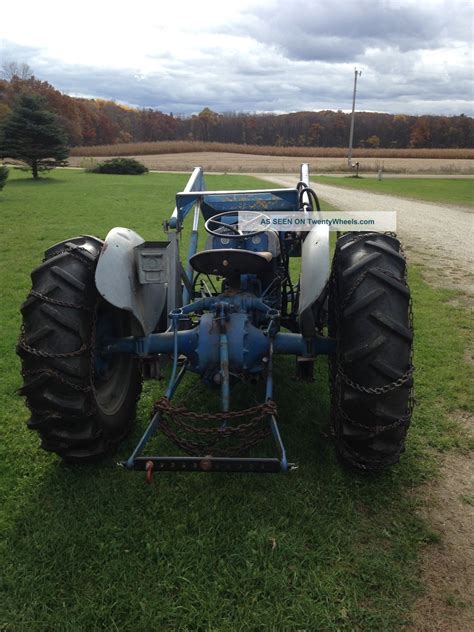 8n Ford Tractor Wloader Live Hydraulics