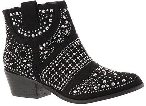 Yellow Box Ranchero Womens Short Black Boots Black Boots Women