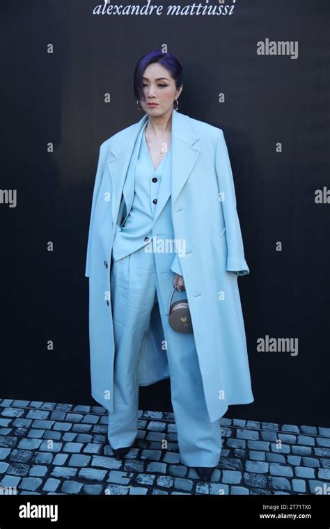 Hong Kong Actress And Cantopop Diva Miriam Yeung Attends An Activity In