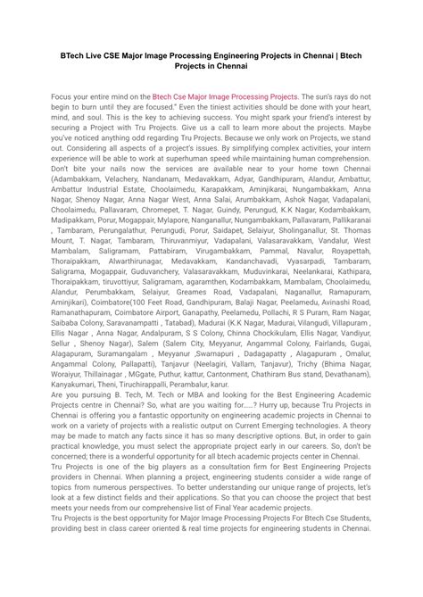 Ppt Btech Live Cse Major Image Processing Engineering Projects In