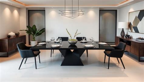 How To Transform Any Room With A Black Rectangle Dining Table