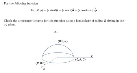 solved for the following function e r 0 0 r sin i r