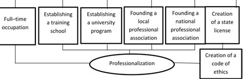 Professionalization Process Theoretical Framework