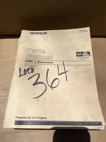 Cat Caterpillar 330c L Excavator Parts Manual Catalog Book Dky1 Up