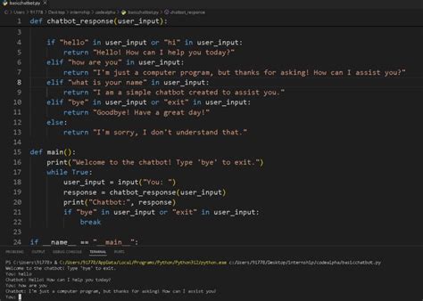 Codealpha Virtualinternship Chatbotdevelopment Aijourney Ganesh Kumar