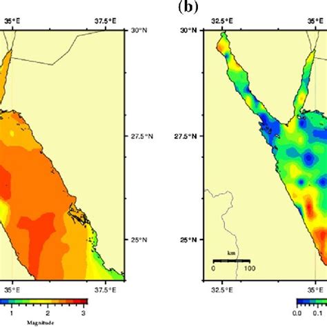 Spatial Distribution Of Magnitude Completeness A And Standard