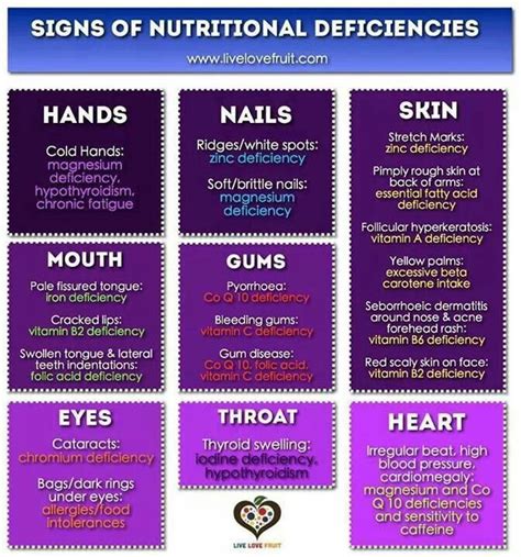 10 Of The Most Common Nutrient Deficiencies And How To Overcome Them