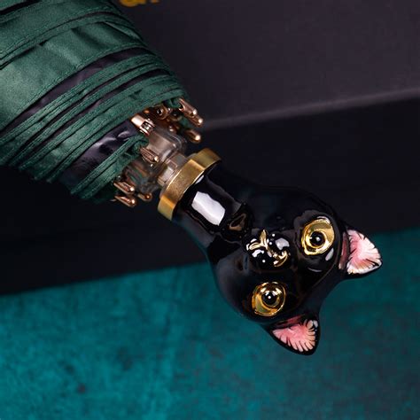 Danmunier猫猫伞可爱太阳伞防晒防紫外线小巧女生雨伞晴雨两用伞虎窝淘