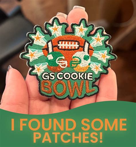 Cookie Bowl Patch Mad About Patches