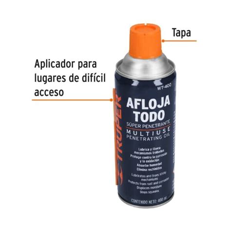 Aflojatodo 400 Ml Juvisa Ferretero Sac