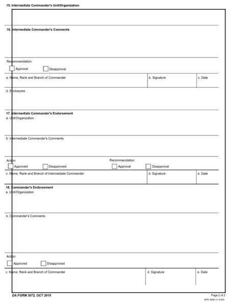 Da Form 3072 Waiver Of Disqualification For Continued Service