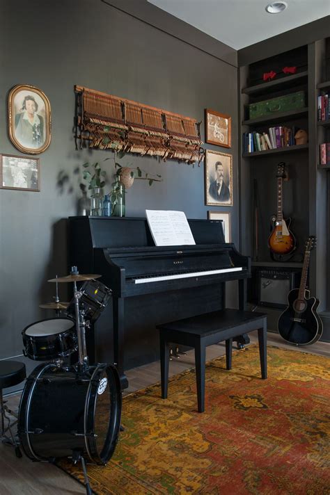 Cool Music Room Designs Music Room Contemporary Home Office