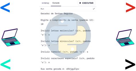 Gerador De Senhas Seguras Em Pythontutorial