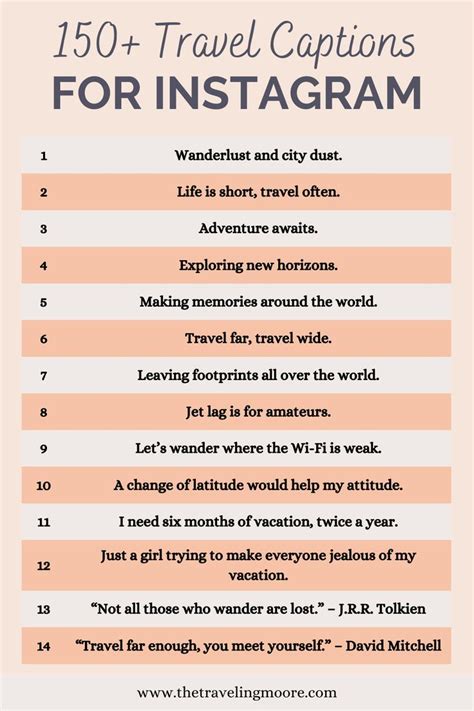 Trip Captions For Insta 60 Photos