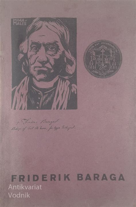 Friderik Baraga Dr Franc Jaklič Antikvariat Vodnik