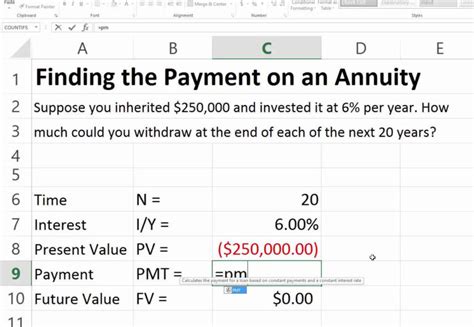 Annuity Calculator Excel Spreadsheet Db Excel Com