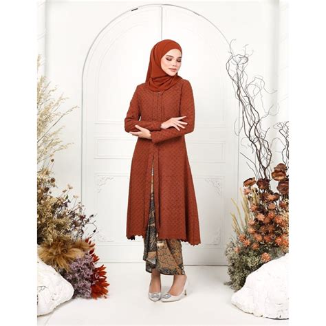 Preloved Hijabistahub Seroja Kebarung Shopee Malaysia