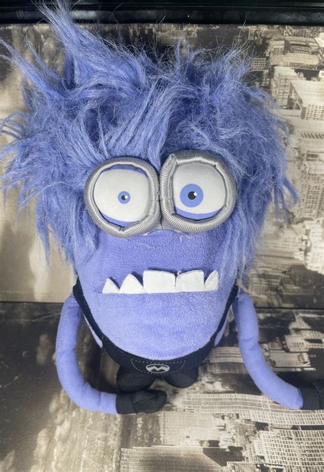 Purple Minion Despicable Me Fimo Despicable Me Evil Purple Minion Flat