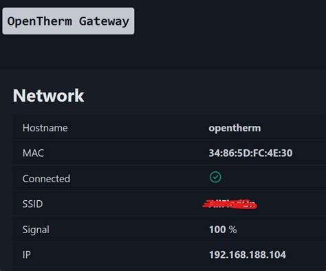 Opentherm Gatewaythermostat With Full Integration For Home Assistant