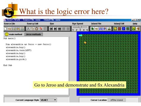 Ppt Jeroo Code Powerpoint Presentation Free Download Id4366896