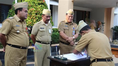 Asn Setda Blora Tandatangani Pakta Integritas