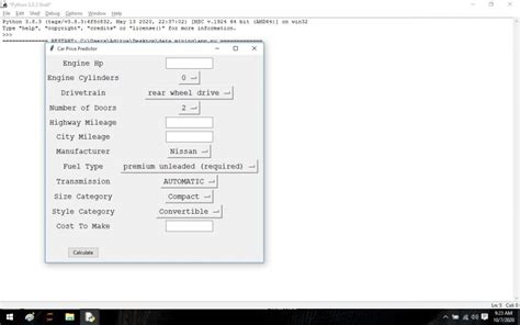 data mining using the python tkinter project in python with source