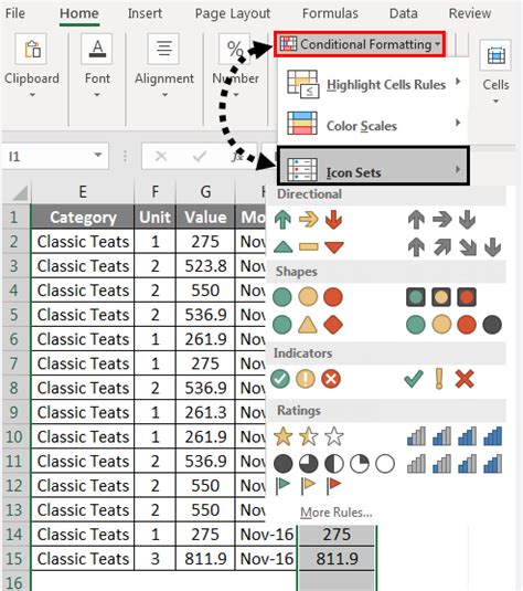 Excel Vba Icon Sets
