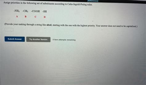 Solved [References Assign priorities in the following set of | Chegg.com