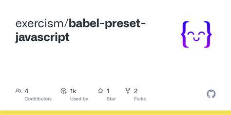 Github Exercismbabel Preset Javascript