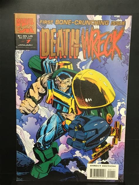 Death Wreck 1 1994 Jh Comic Books Modern Age Marvel Uk Hipcomic