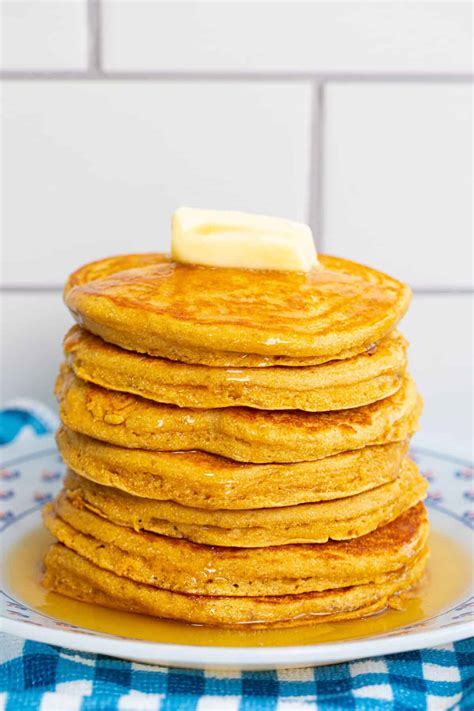 Cornmeal Pancakes The Kitchen Magpie