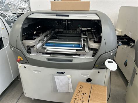 Dek Horizon 03i Screen Printing Machine Used Machines Exapro