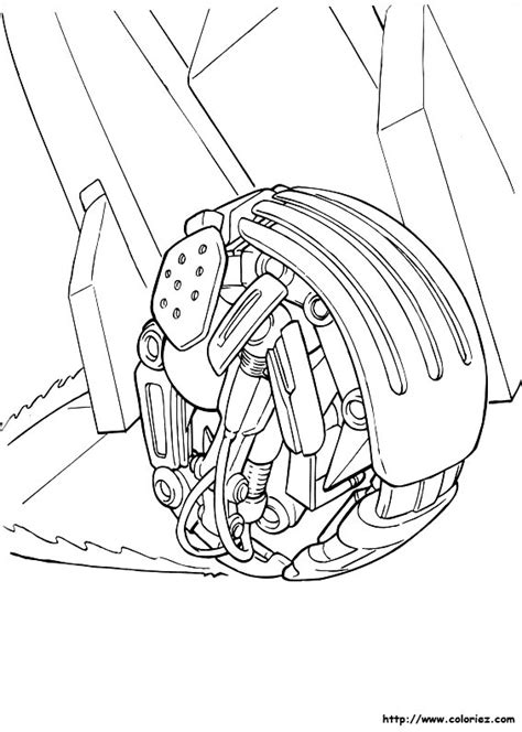 Droid Destroyer Coloring Pages