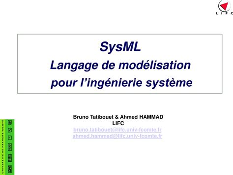 Ppt Sysml Langage De Mod Lisation Pour Ling Nierie Syst Me Powerpoint Presentation Id
