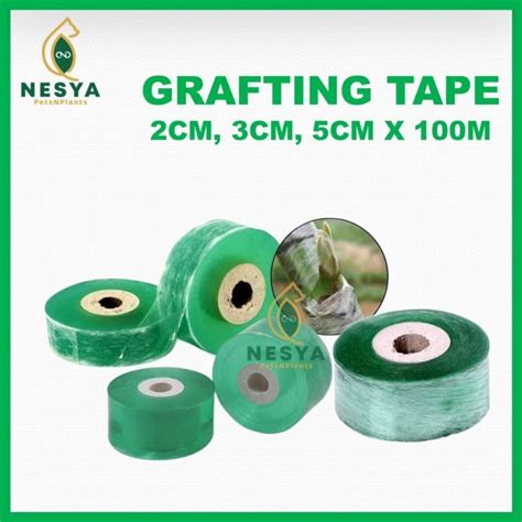 Grafting Tape Okulasi Cangkok Sambung Pucuk 2cm 3cm 5cm X 100 Meter Lazada Indonesia