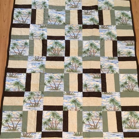 Palm Tree Quilt Pattern Etsy